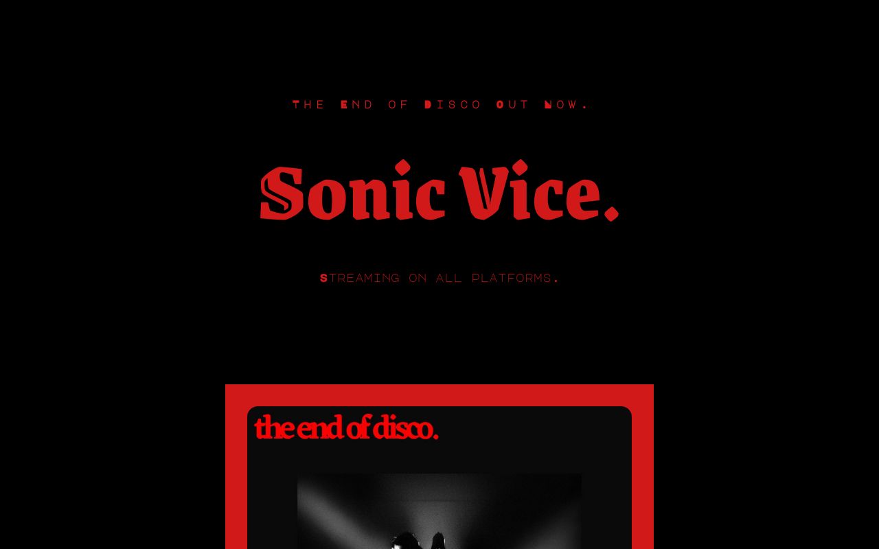 Sonic Vice